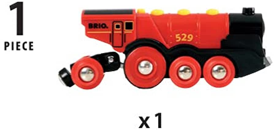 BRIO Mighty Red Action Locomotive – learning tree toys, books and games